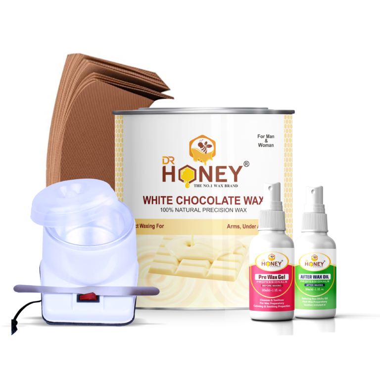 Dr Honey Wax - Organic Hair Removal Wax for Smooth, Skin